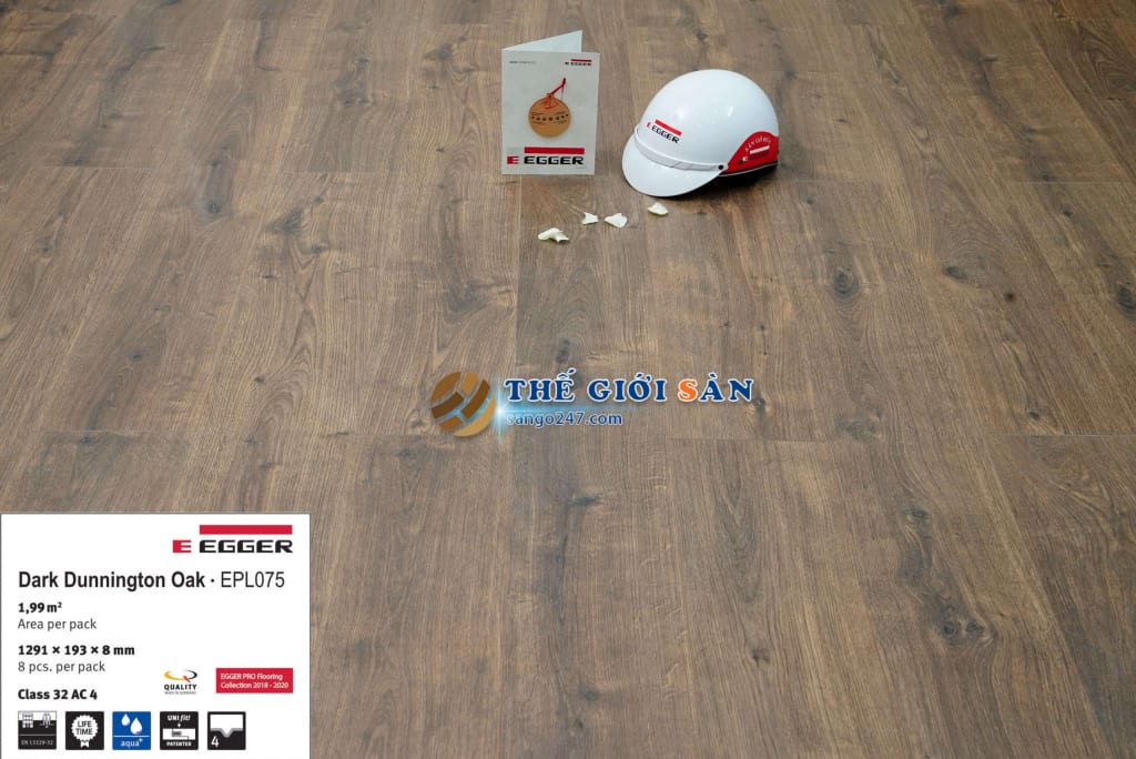 Egger Aqua Pro 8mm - EPL075 - Sàn gỗ 247 Thế Giới Sàn